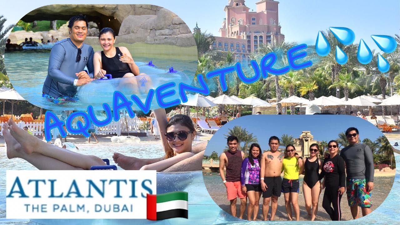 Water Slides & River Rapids at Atlantis the Palm Aquaventure DUBAI ...