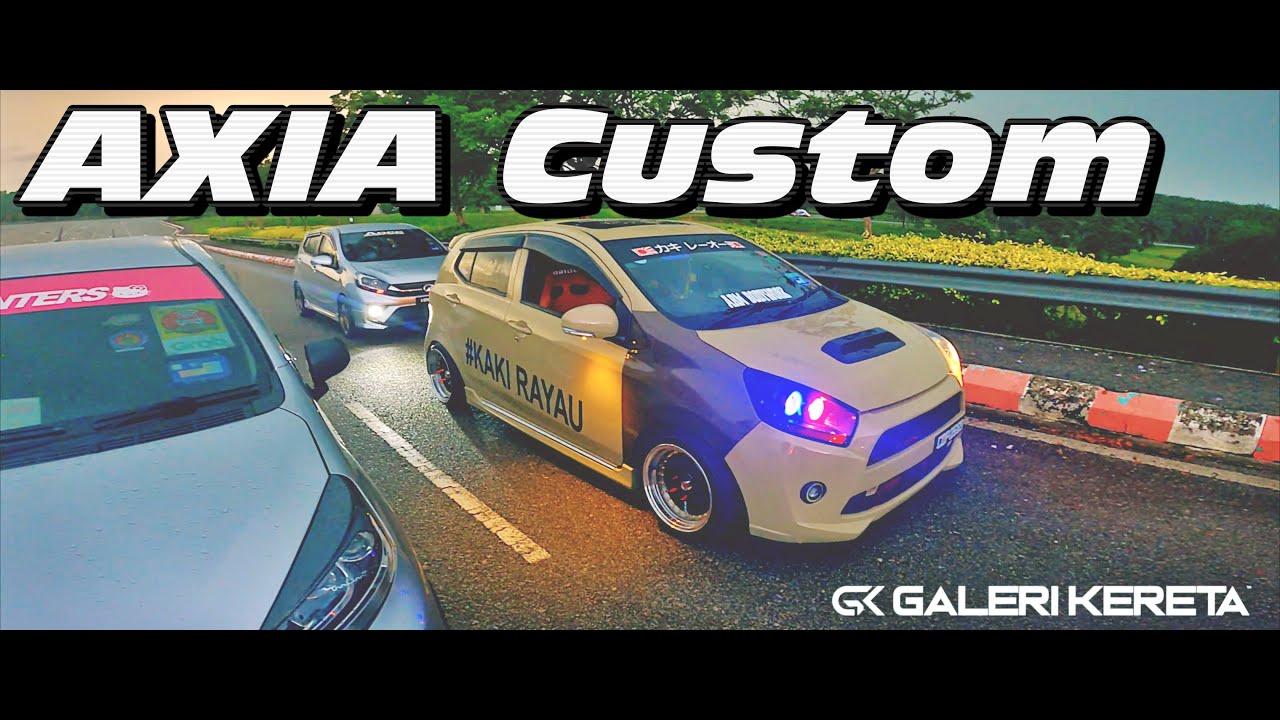 Axia Custom Exora Bumper - YouTube