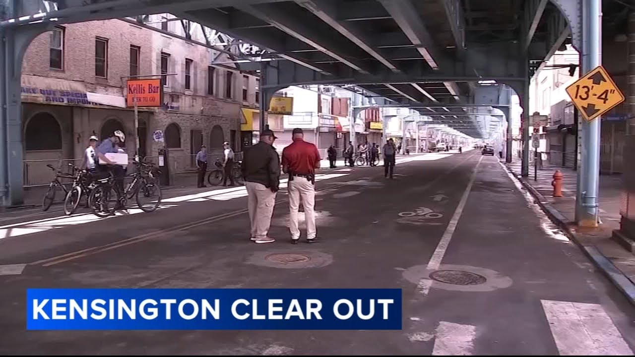 Cleanup of encampment on Kensington Avenue completed, but what's next ...