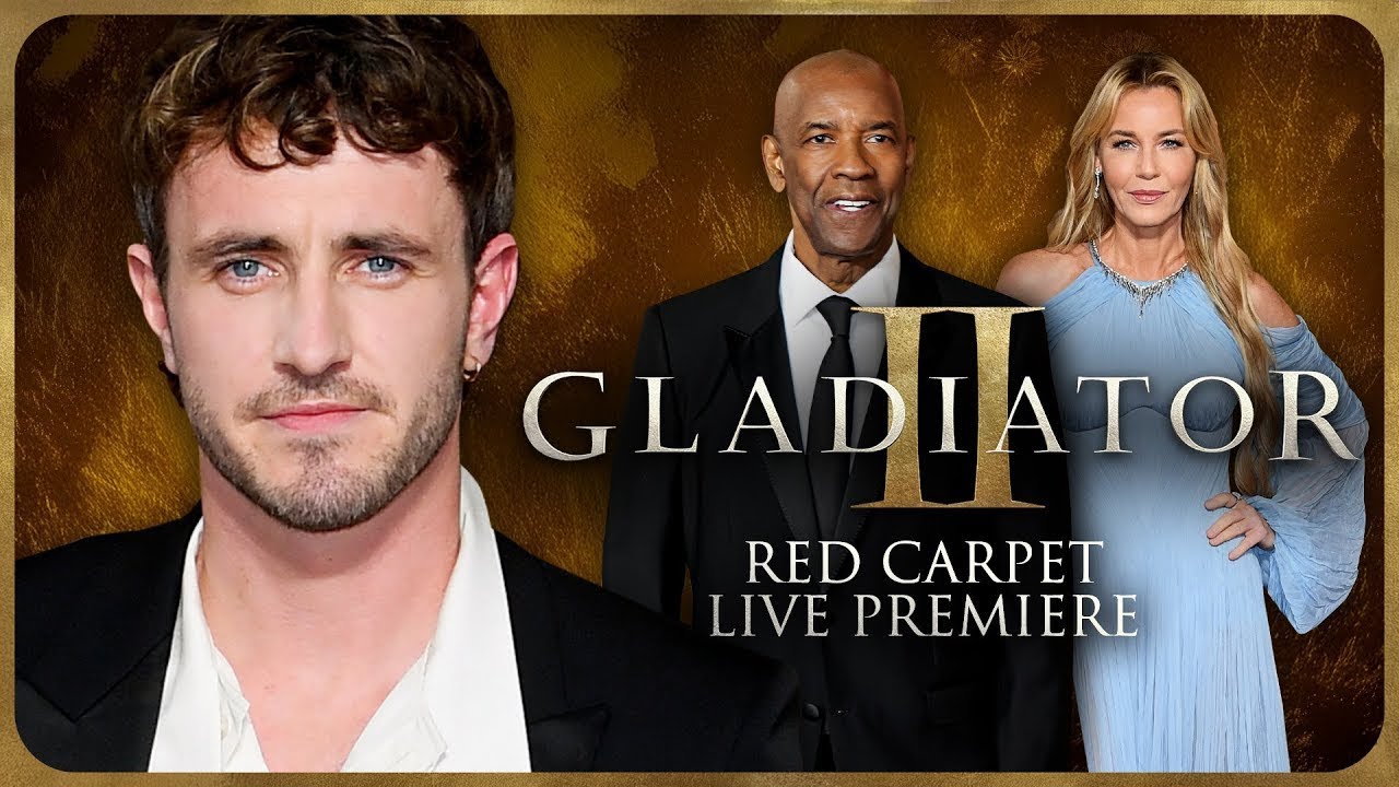 Gladiator II LA Premiere with Paul Mescal, Denzel Washington, Pedro ...