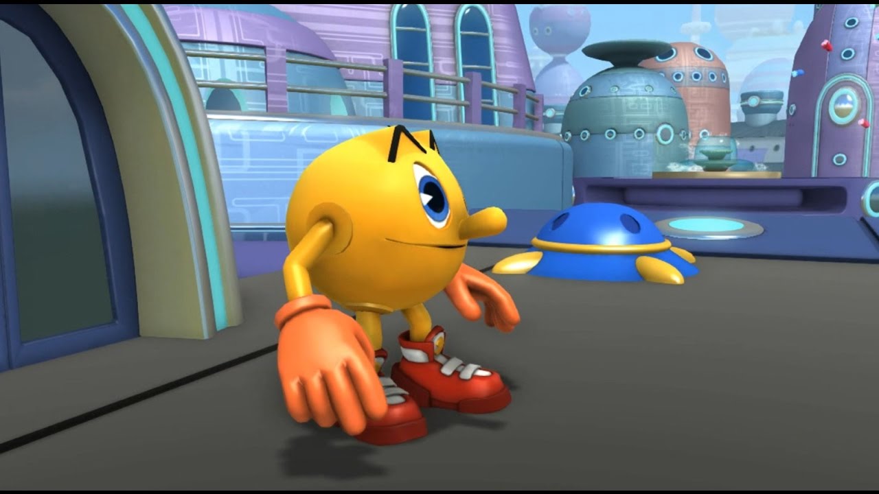 Pacman 3D cartoon Pacman Superhero - YouTube