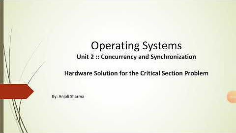 Concurrency & Synchronization in Operating Systems - YouTube
