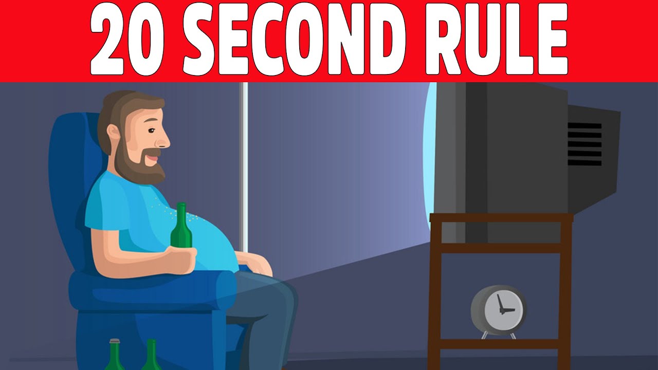 Use Laziness For Success | The 20 Second Rule - YouTube