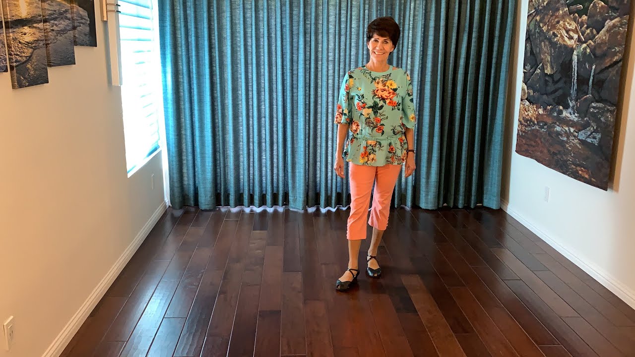 Let It Swing line dance demonstration and tutorial by Stephie - YouTube