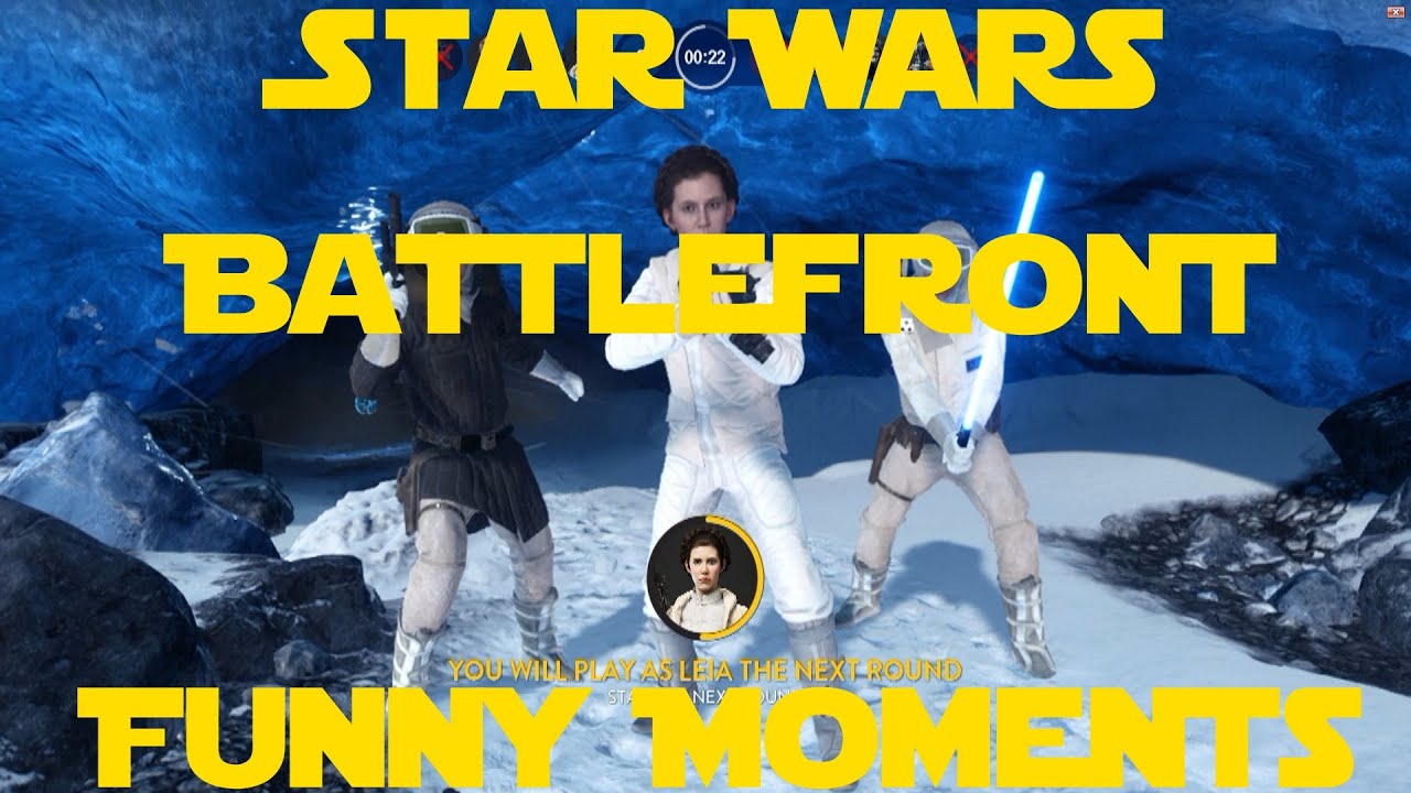 Star Wars Battlefront - Funny Moments (Heroes Vs Villains) - YouTube