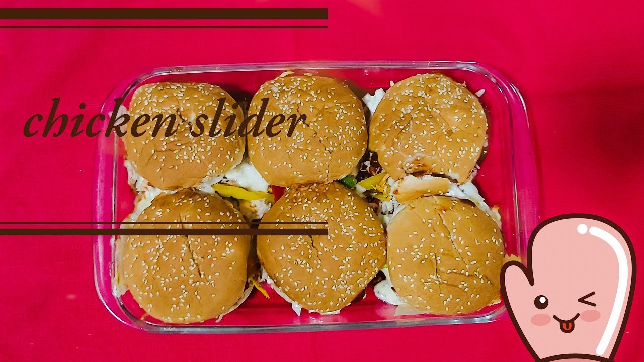Chicken slider best lunch box for kids ... - YouTube