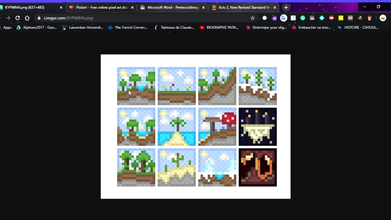 Short Pixel Art - YouTube