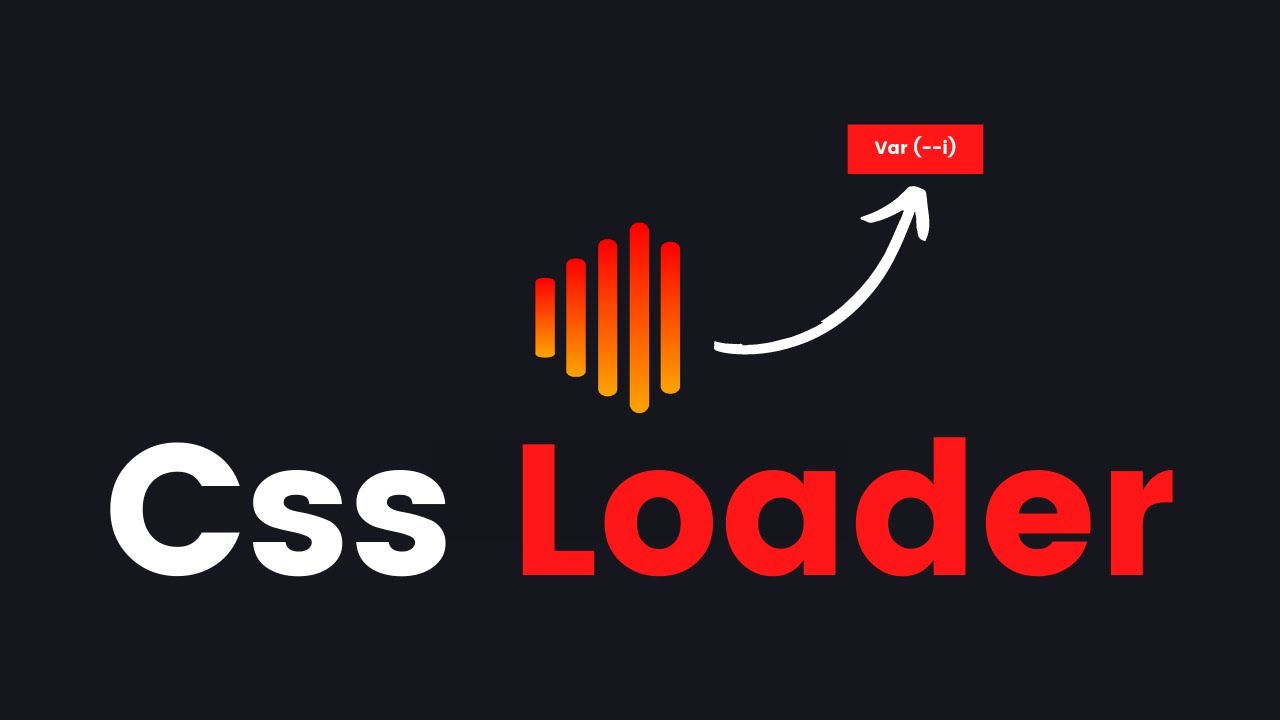 Pure Css Loader Animation Html And Css Tutorial Youtube 8155