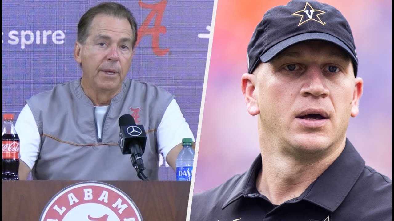 Nick Saban calls Vanderbilt’s offense a challenge | Aaron Anderson ...
