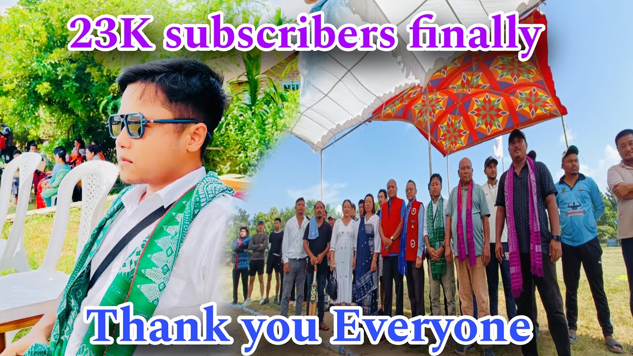 23K Subscribers done finally in Dimapur || Celebrated with @Aphewangsa ...