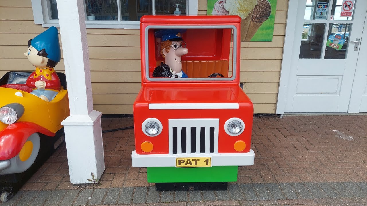 2000s Fun2Learn Postman Pat Kiddie Ride - YouTube