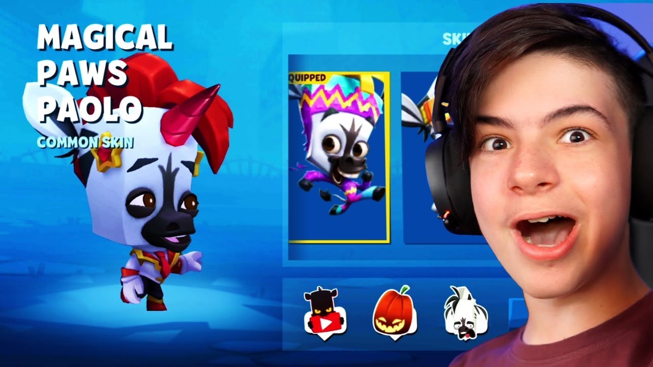 *NEW* MAGICAL PAWS PAOLO SKIN - YouTube