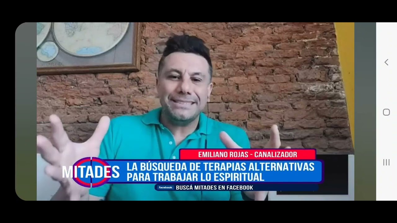 Entrevista para el programa Mitades. Emiliano Rojas canalizador ...