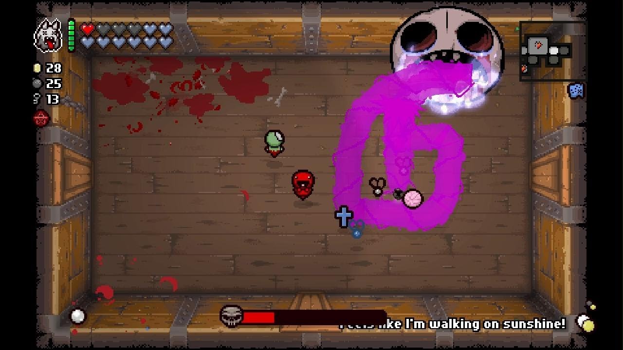 The Binding of Isaac: Rebirth_Tiny Azazel Vs Isaac - YouTube