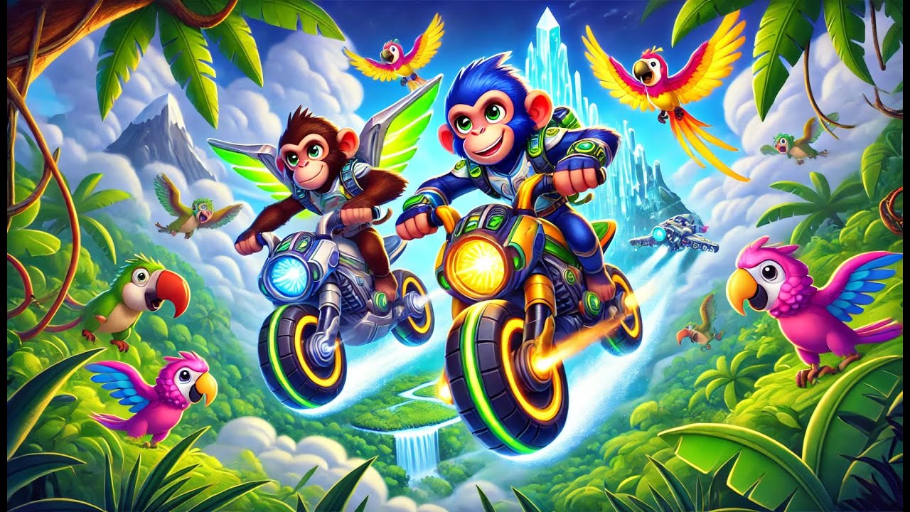 The Amazing Adventure of the Super Chimps | Coco and Bobo Save Animal ...