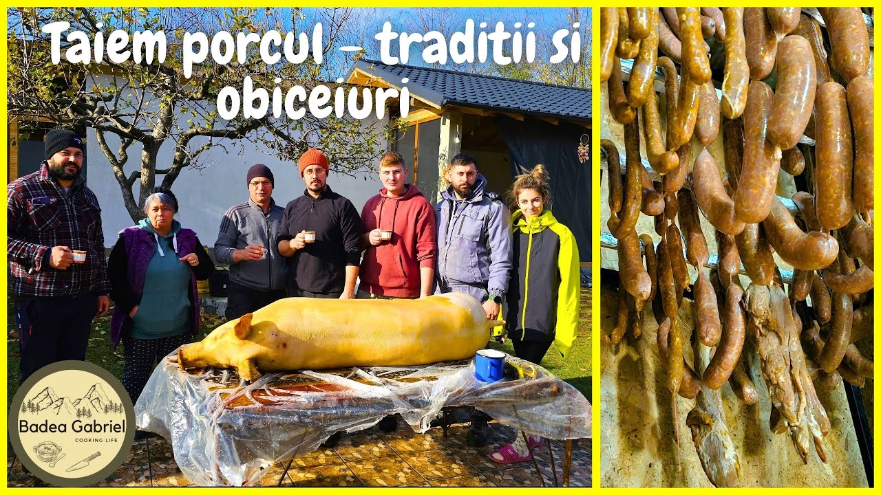 🐖 TAIEREA SI TRANSAREA PORCULUI | Ce tradiții și obiceiuri avem in ...