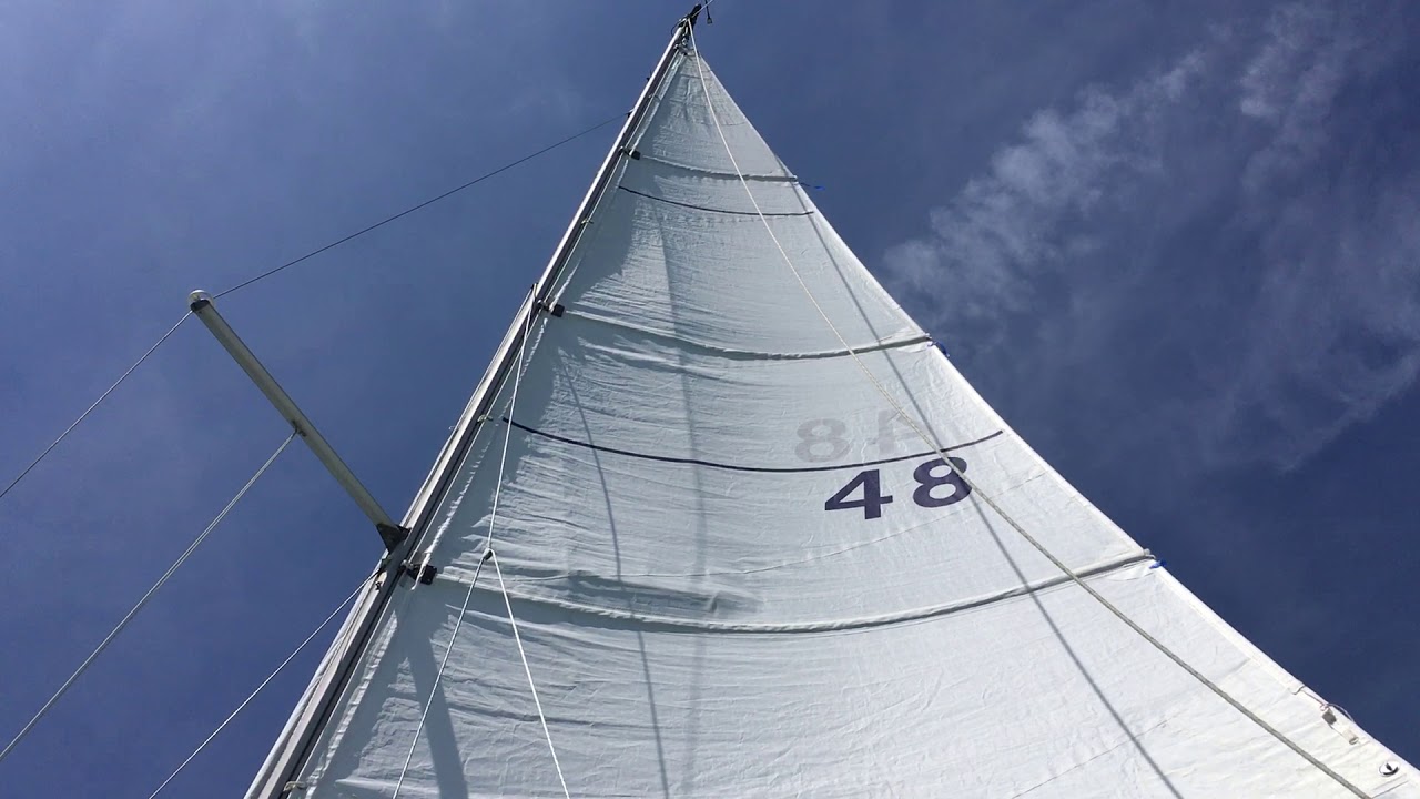 Sailing through Poole Harbour - YouTube