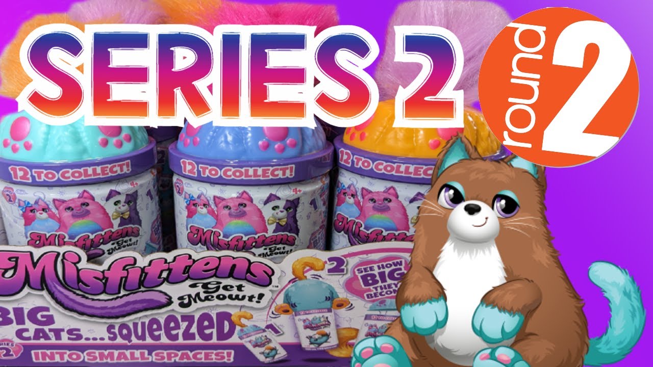 Misfittens Let Meowt Cat Tubes Series 2 Round 2 Adult Collector Review ...