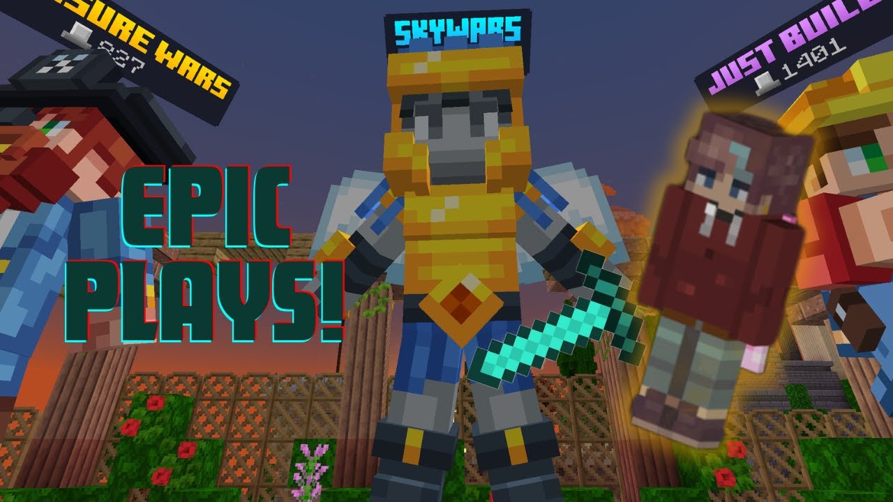 Skywars Solos EP. 1 - Epic Plays! - YouTube