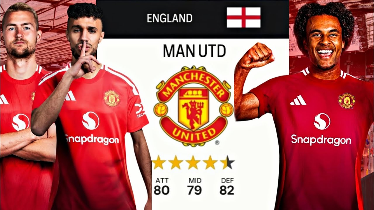 I Takeover Manchester United with New Transfers... - YouTube