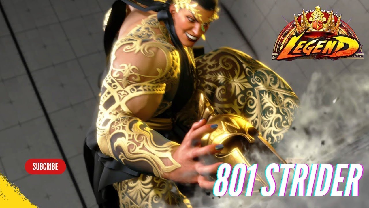 SF6 👊 801 Strider (Marisa) Legend 👊 Street Fighter 6 - YouTube