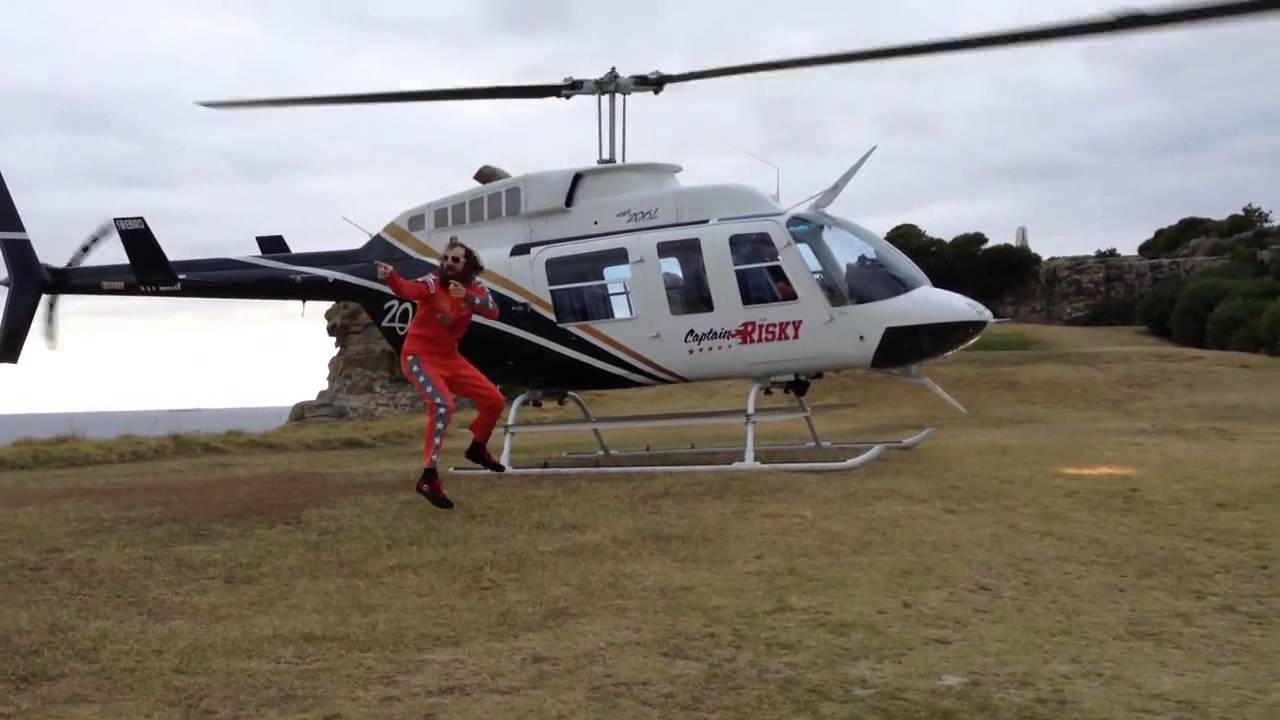 Heading up for my next stunt Captain Risky - YouTube