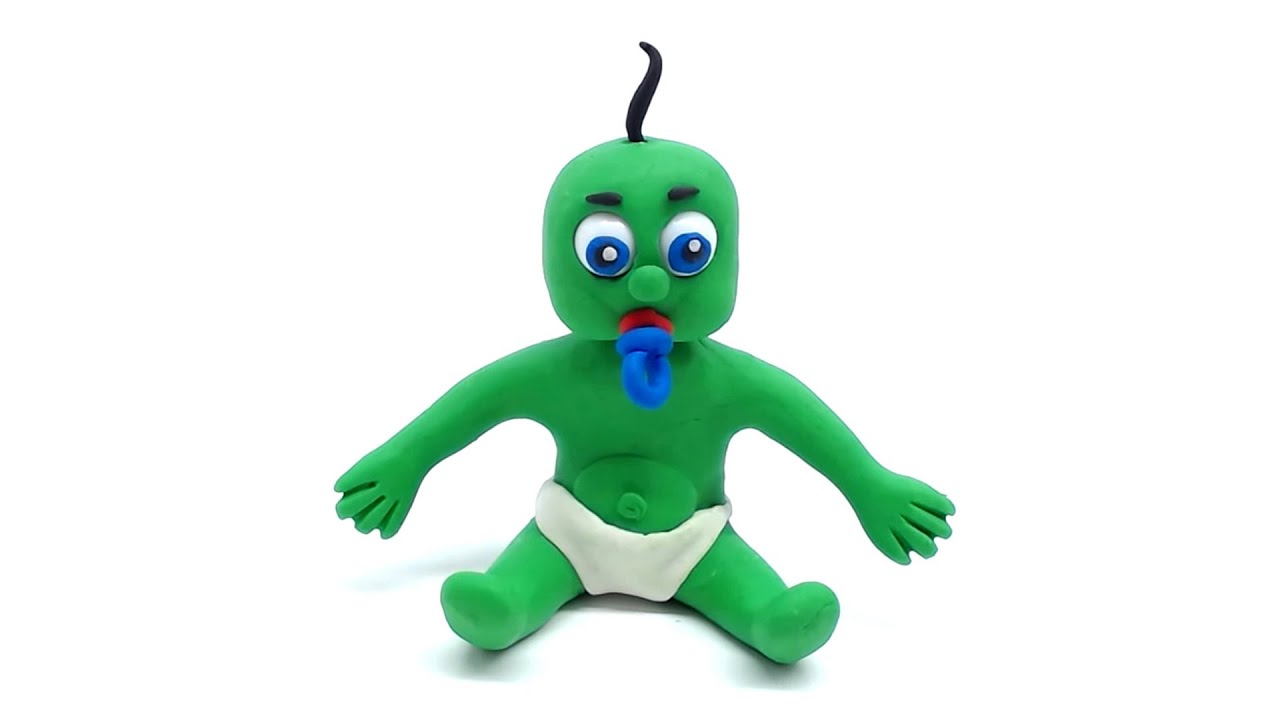 Green Baby - Episode 1 - Fun Care Day - Stop Motion Cartoon For Kids ...