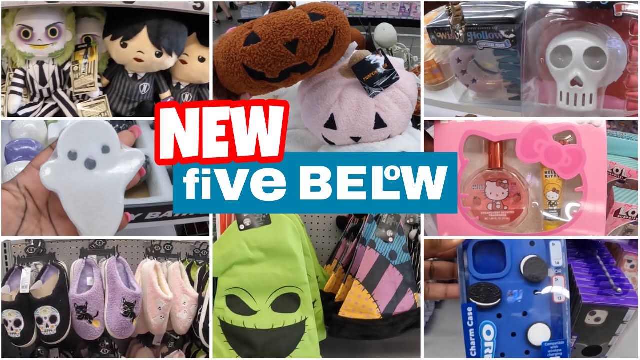 New FIVE BELOW Finds This Week More Halloween & Fall Shopping - YouTube