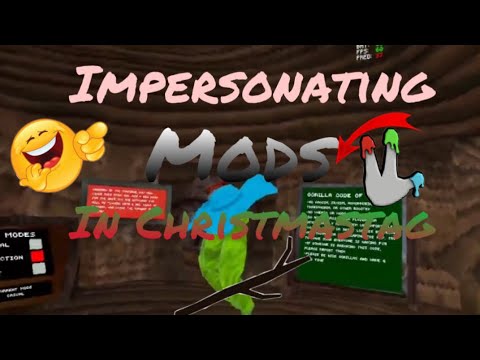 Impersonating As MODS In Christmas tag v2 {CRINGE ALERT} 🚨 - YouTube