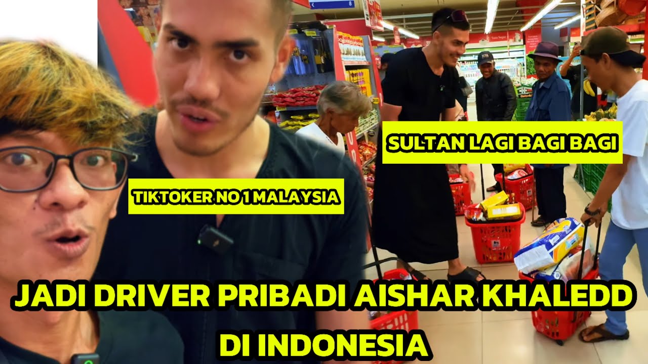 DISEWA SULTAN AISAR KHALED, Artis Malaysia. Bagi Bagi Sembako Di ...