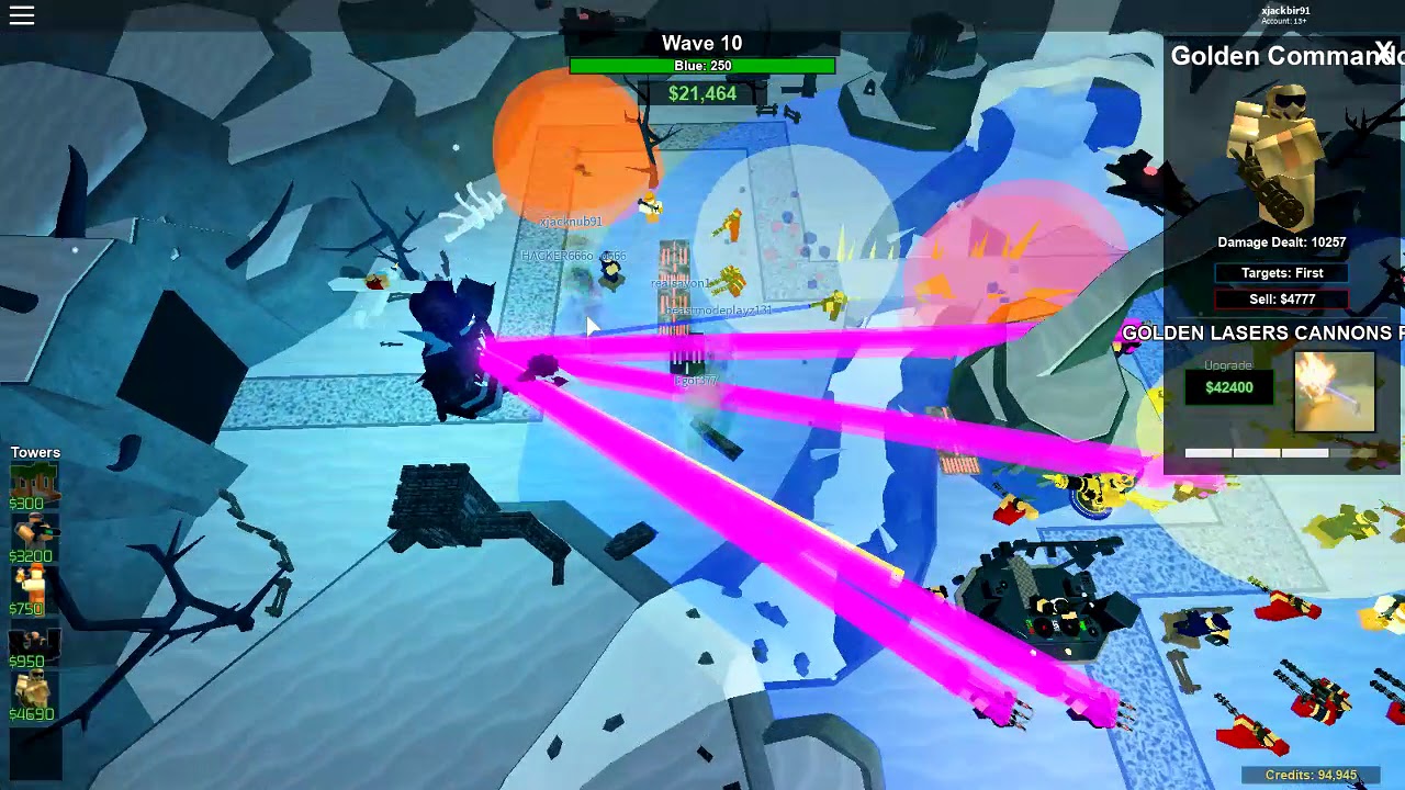 killing frosty in the first turn- Tower Battles - YouTube