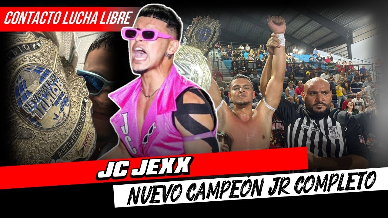 JC JEXX | Expresiones del Nuevo Campeón Jr Completo de WWC 🔥 - YouTube