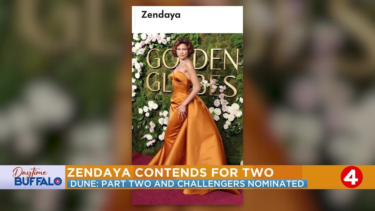 Daytime Buffalo: Golden Globes res carpet looks with Nia Badger - YouTube