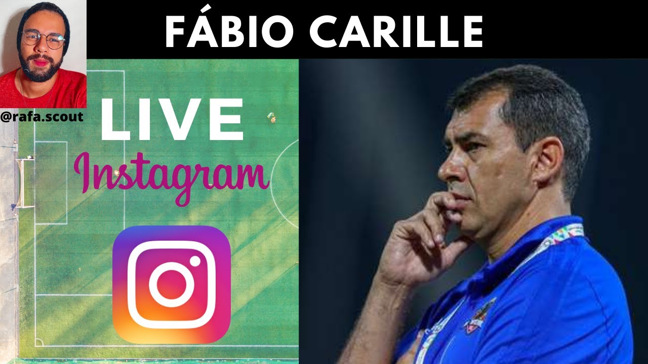 LIVE COM FÁBIO CARILLE - Do Treino Para o Jogo - YouTube