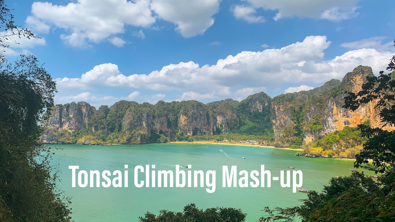 Tonsai rock climbing trip highlights - YouTube