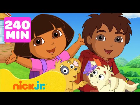 Даша-путешественница | Смелые спасения животных Даши и Диего! | Nick Jr. Cyrillic