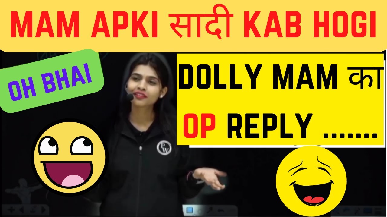 OP Answer by Dolly mam for this question 😂 || Arjuna neet batch || # ...