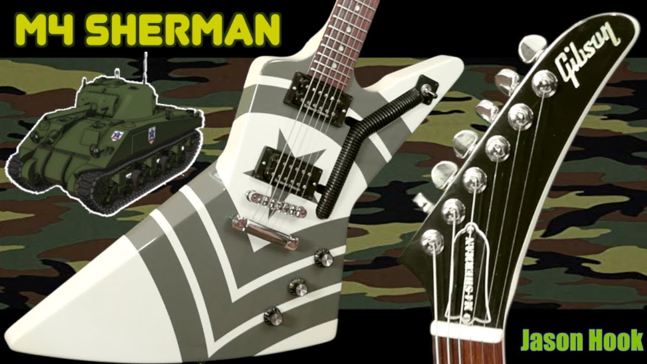 What's That On the Front? 2012 Gibson Jason Hook Signature M4 Sherman ...