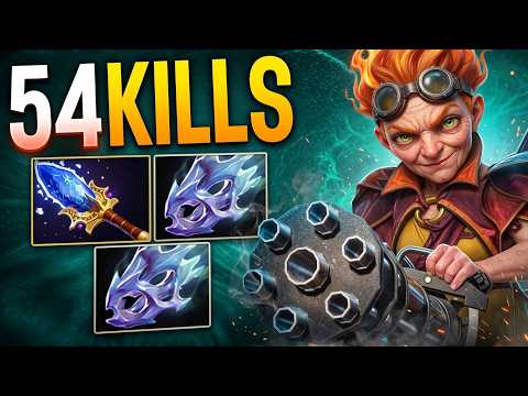 This Most Broken Build For Dark Willow in 7.41f🔥🔥🔥54 Kills | Dota 2 Gameplay