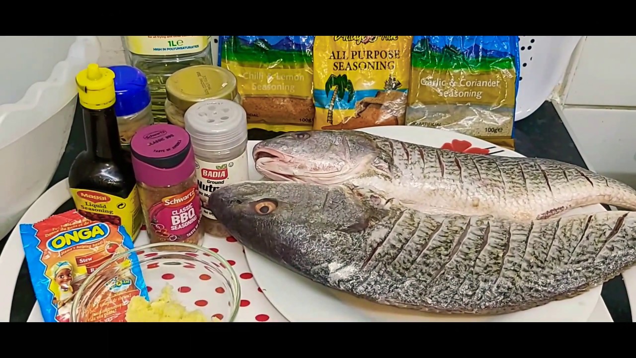 How to grill a perfect mbisi Malua( Grill Fish) - YouTube
