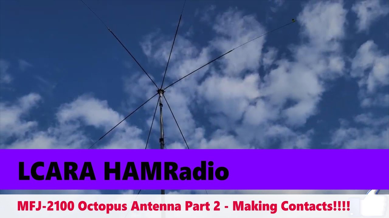 LCARA HAM Radio: Vintage - MFJ-2100 Octopus Antenna Part 2, Making ...