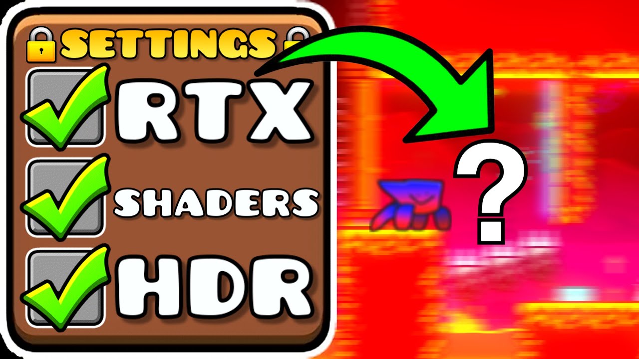 Dash With RTX SHADERS (FULL Detail) | 2.2 GD - YouTube