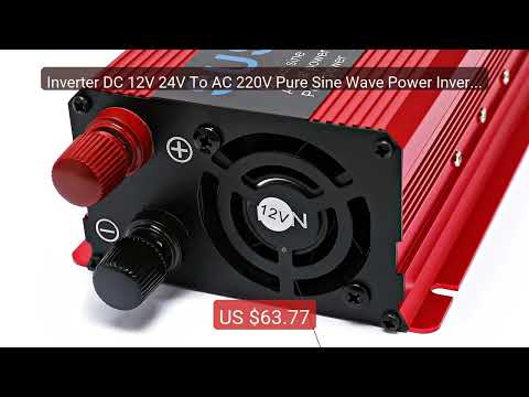Inverter DC 12V 24V To AC 220V Pure Sine Wave Power Inverter 3000W... — Best Deal 2026 | Shop Now!