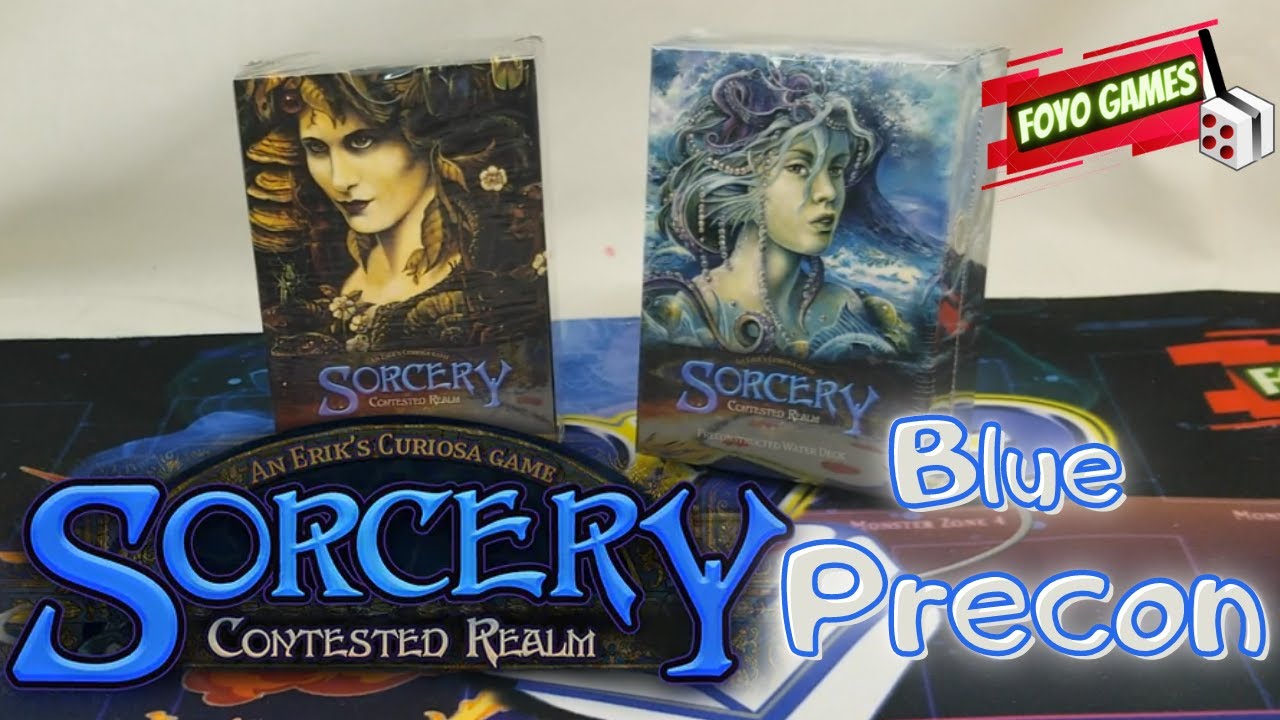 Sorcery Contested Realm Blue Starter Deck - YouTube