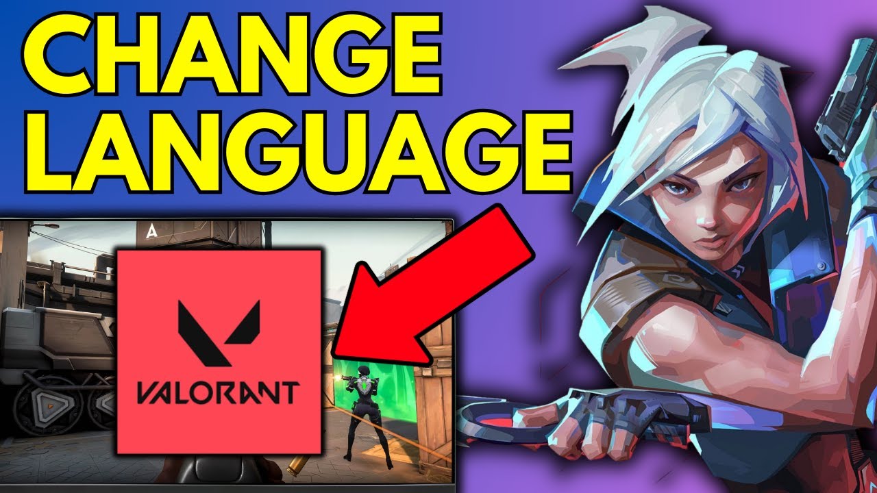 How To Change Valorant Language - YouTube