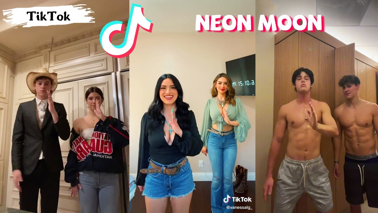 Neon Moon Remix TikTok Dance Challenge Compilation - YouTube