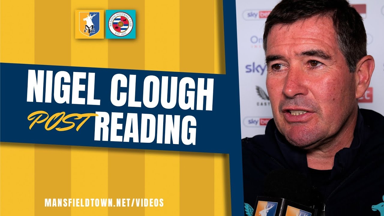 Nigel Clough on Reading defeat - YouTube