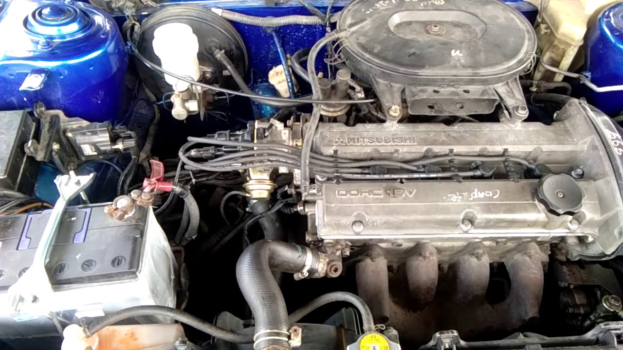 4g91 carb diy coil distributer - YouTube