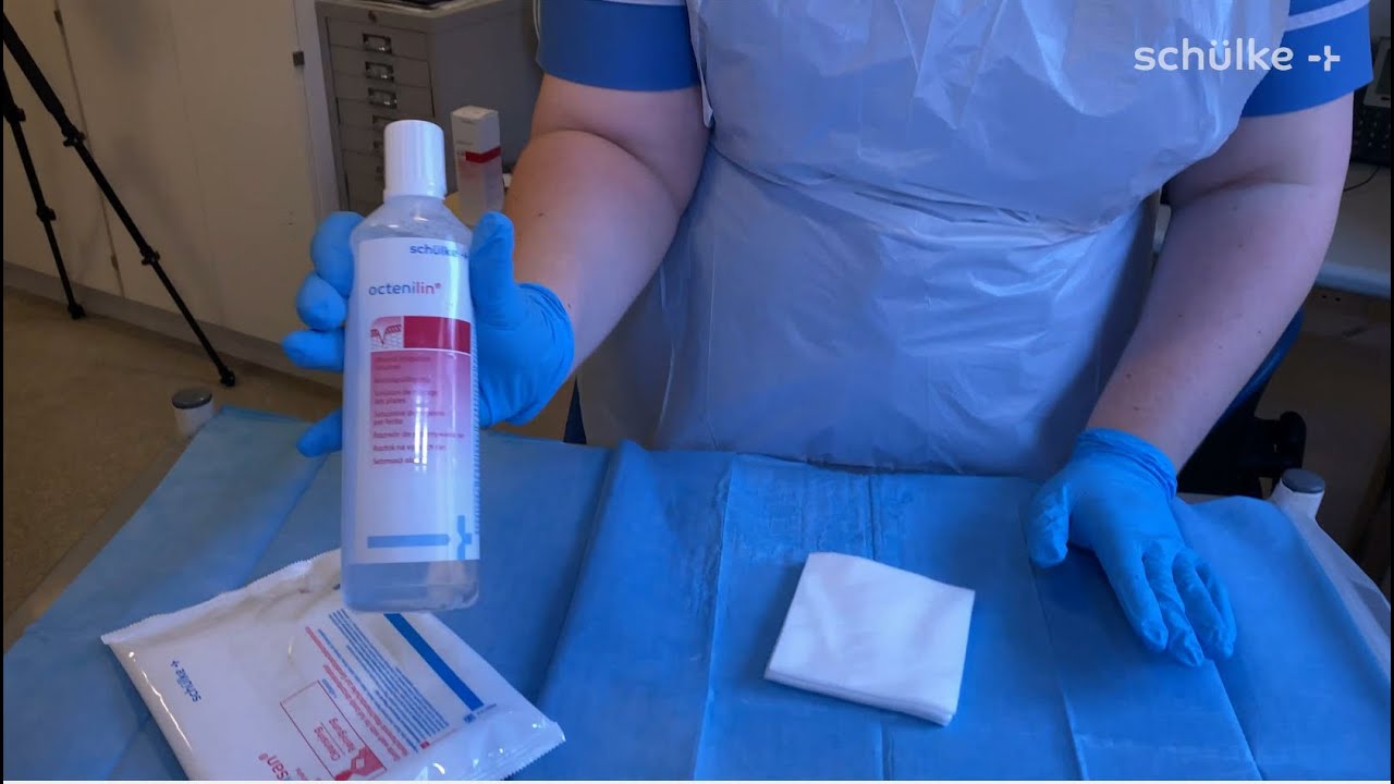Skin and wound cleansing with octenisan® wash mitts and octenilin ...
