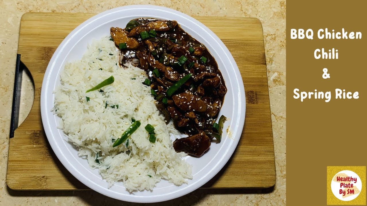 BBQ Chicken Chili with Spring Rice | Eid Special | Ramadan Special ...